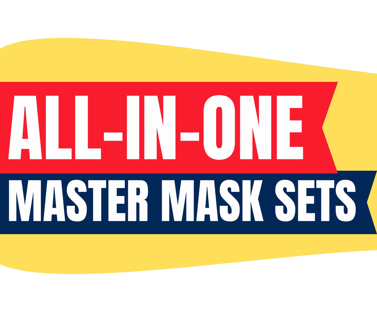 All-in-One Master Mask Sets, All Scales – Kit Masx